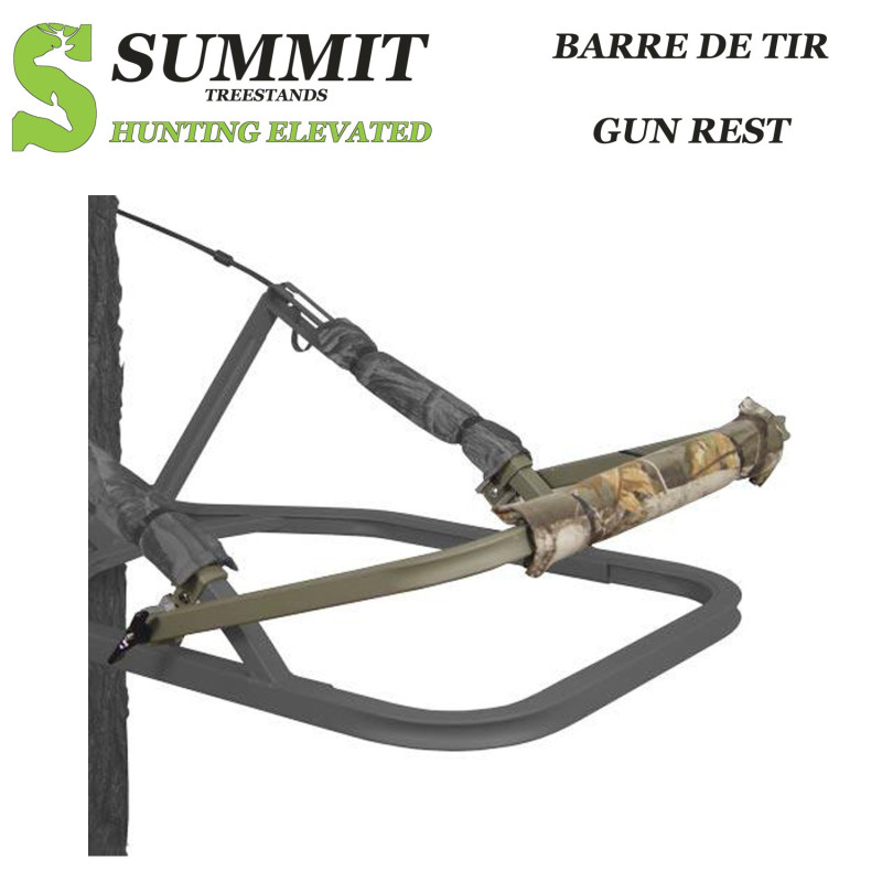Barre de tir carabine pour Treestand Summit TITAN, 180 MAX et GOLIATH