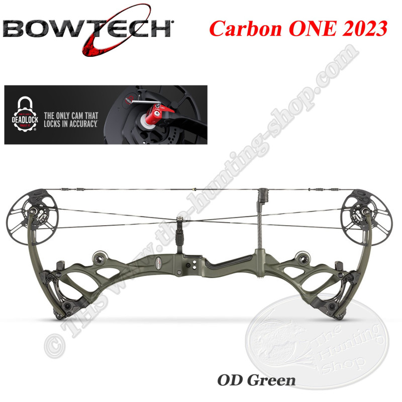 BOWTECH Carbon ONE 2023 Arc compound à poulies Deadlock Cam System