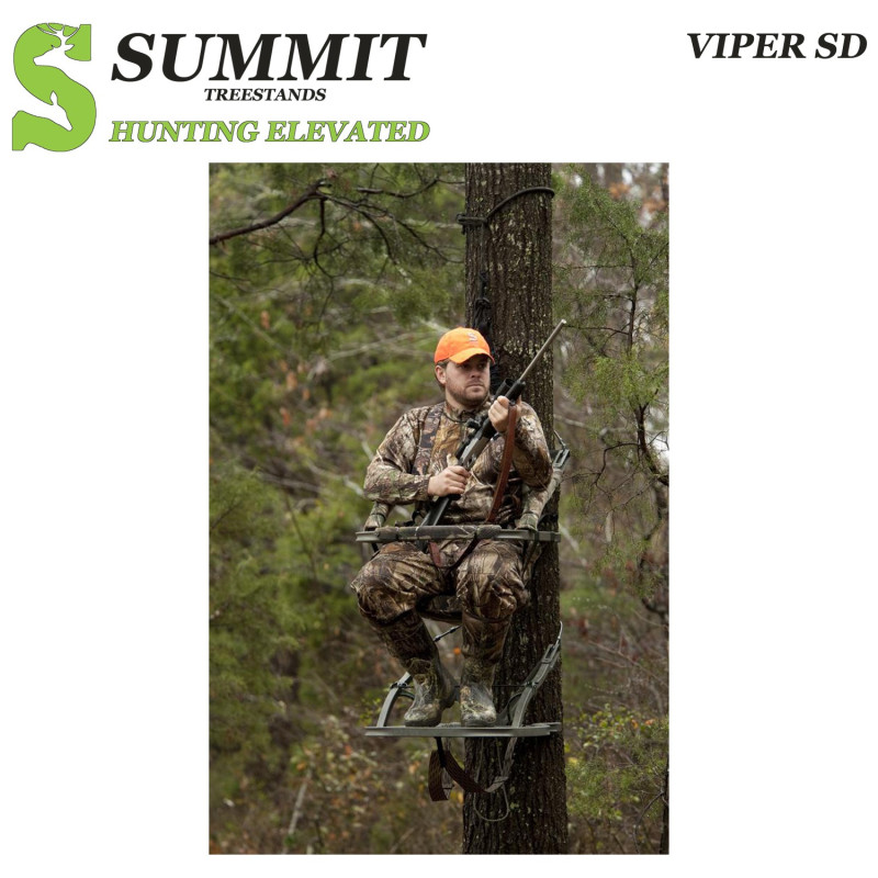 SUMMIT Treestand auto-grimpant VIPER SD - Le Classique...