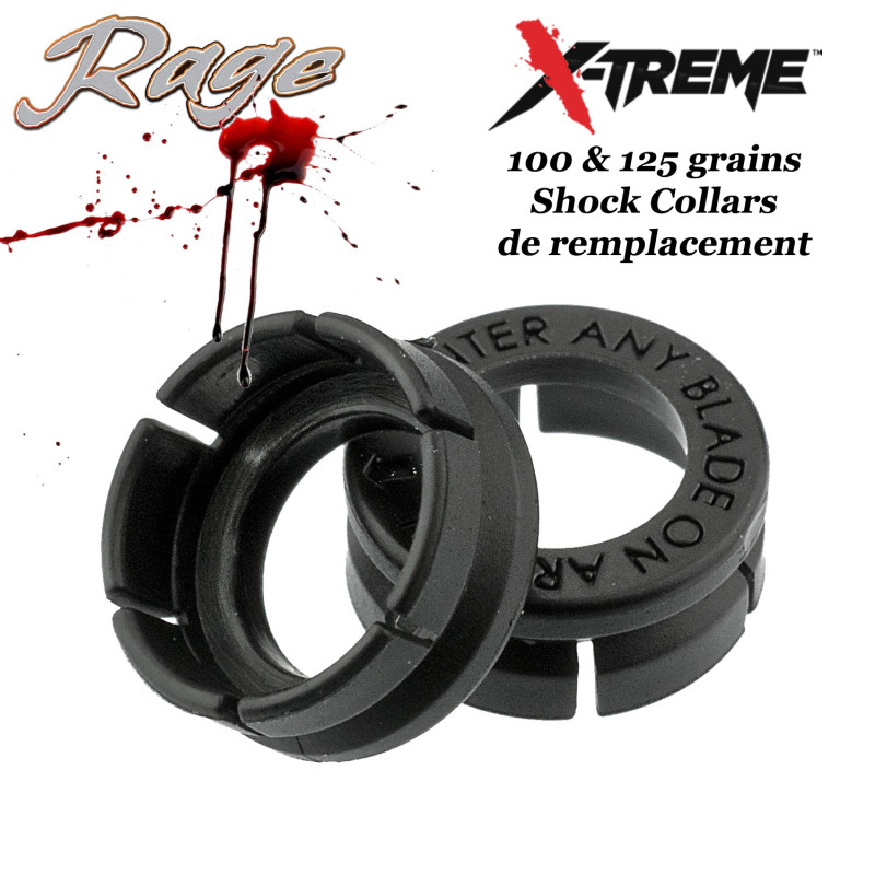 RAGE X-Treme Shock Collars Blade Retention System for Rage