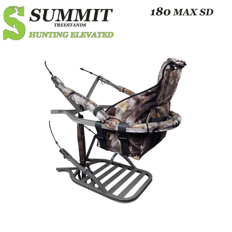 SUMMIT Treestand auto-grimpant 180 MAX SD - Le Réversible...